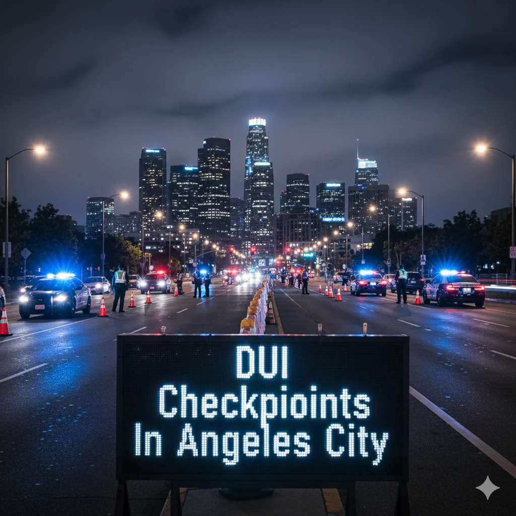 DUI Checkpoints Near Me in Los Angeles City | DUIBlock.net
